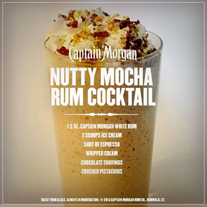 Nutty Mocha Rum – Captain Morgan Visitor Center